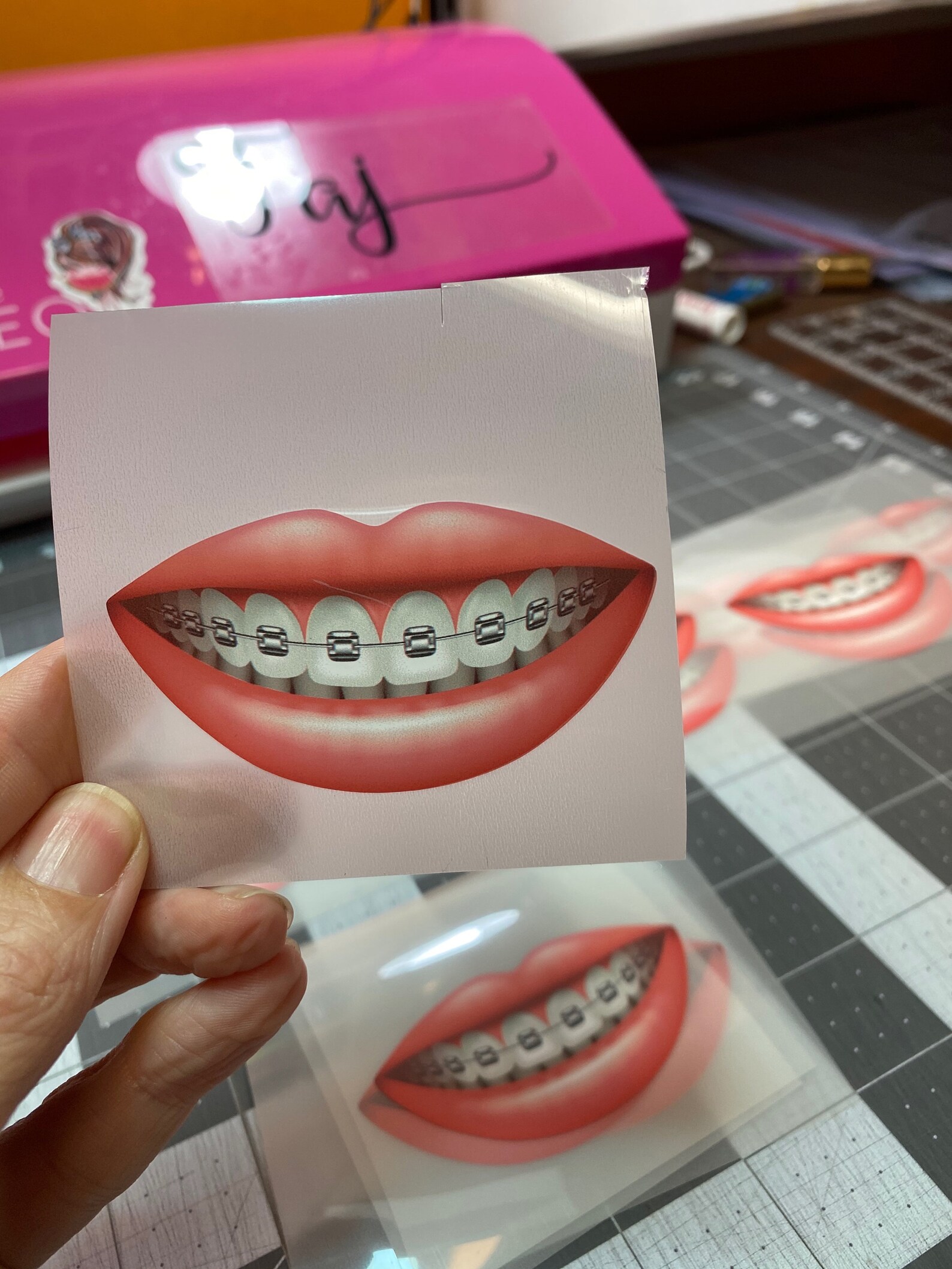 HTV Transfer Iron on for Your Face Mask Contour Cut You Press - Etsy