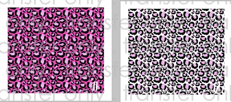 Printed Vinyl FUN CHEETAH Patterns 12 X 12 Inch Sheet of Heat Transfer ...