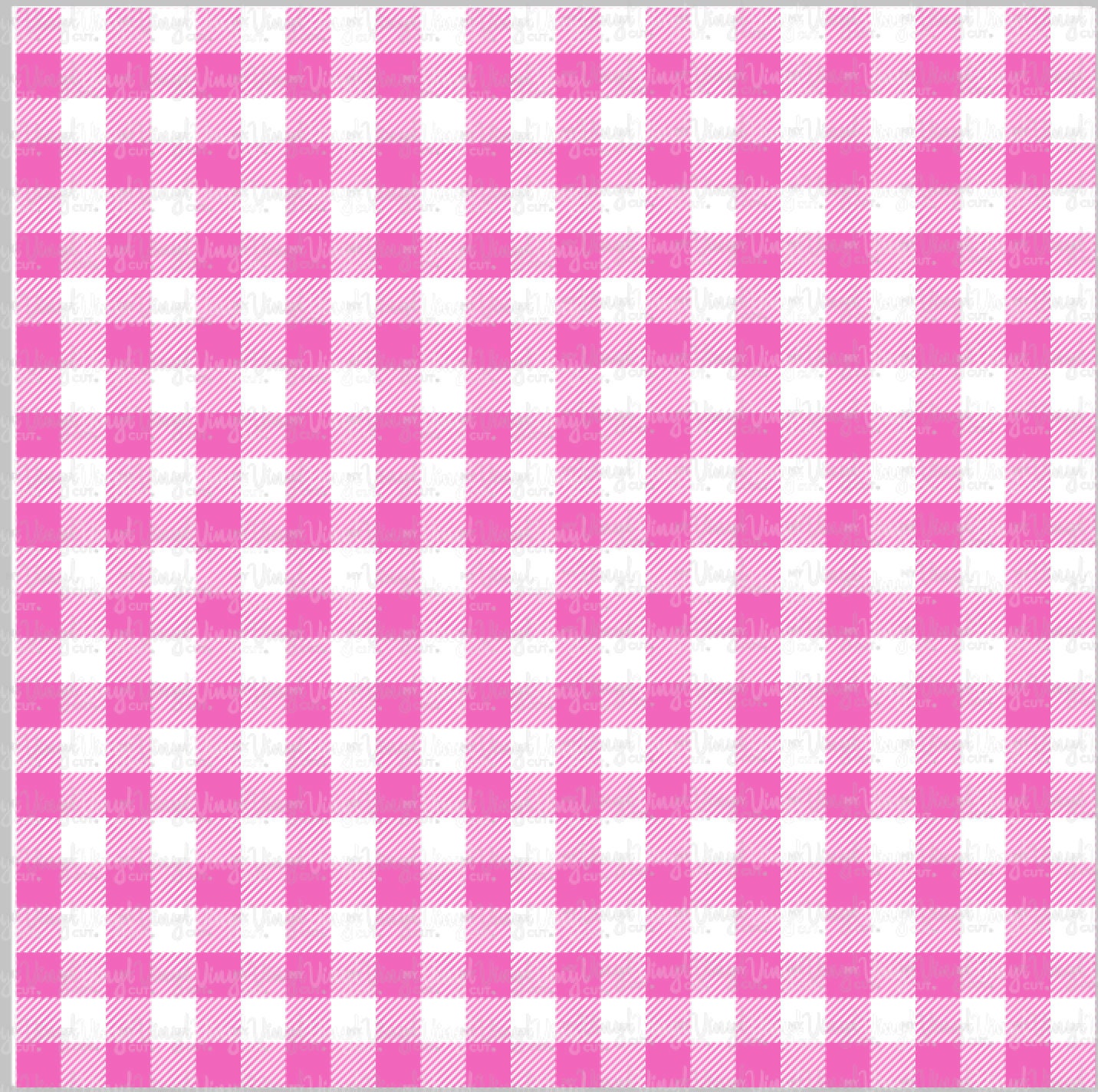 Pink and White Buffalo Plaid Pattern Printed Heat Transfer | Etsy