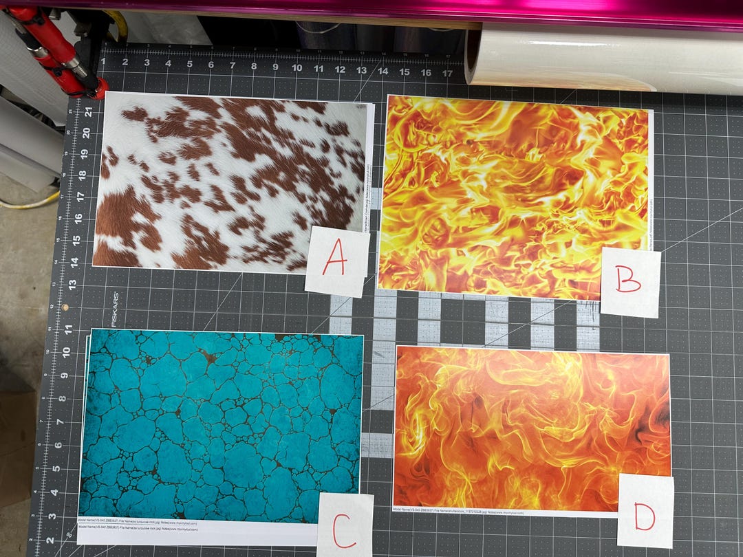Printed Heat Transfer Vinyl HTV | Clearance | Siser Colorprint Easy (A ...
