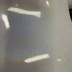 Holographic Snow Laminating Sheets 6 X 12, 8 X 11, 8 1/2 X 11, or 12 X ...