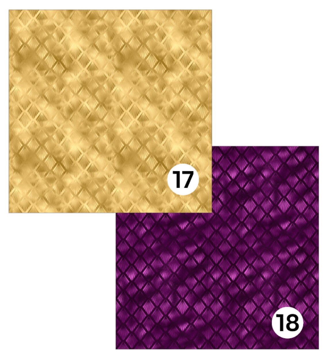 Printed Vinyl PURPLE GOLD LEOPARD Patterns 12 x 12 inch sheet | Etsy