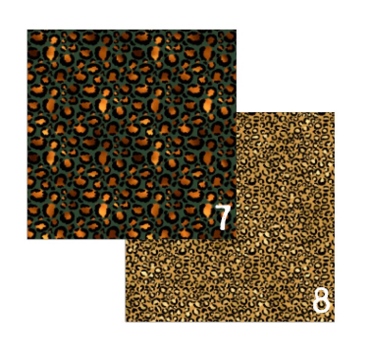 Printed HTV and Vinyl Golden Leopard Animal Print Patterned Heat ...
