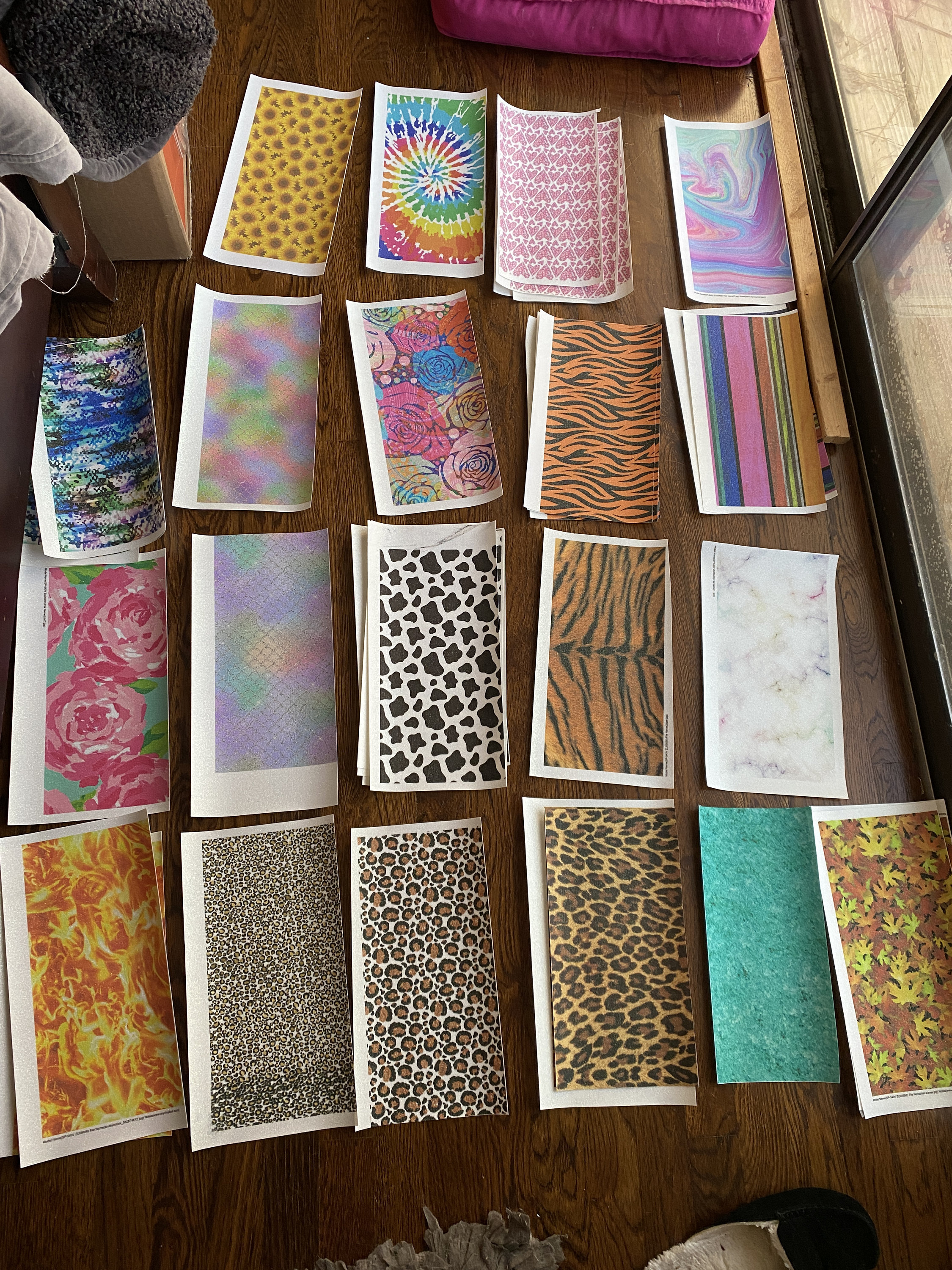 Printed HTV Half Sheets Glitter Heat Transfer Vinyl for Shirts - Etsy