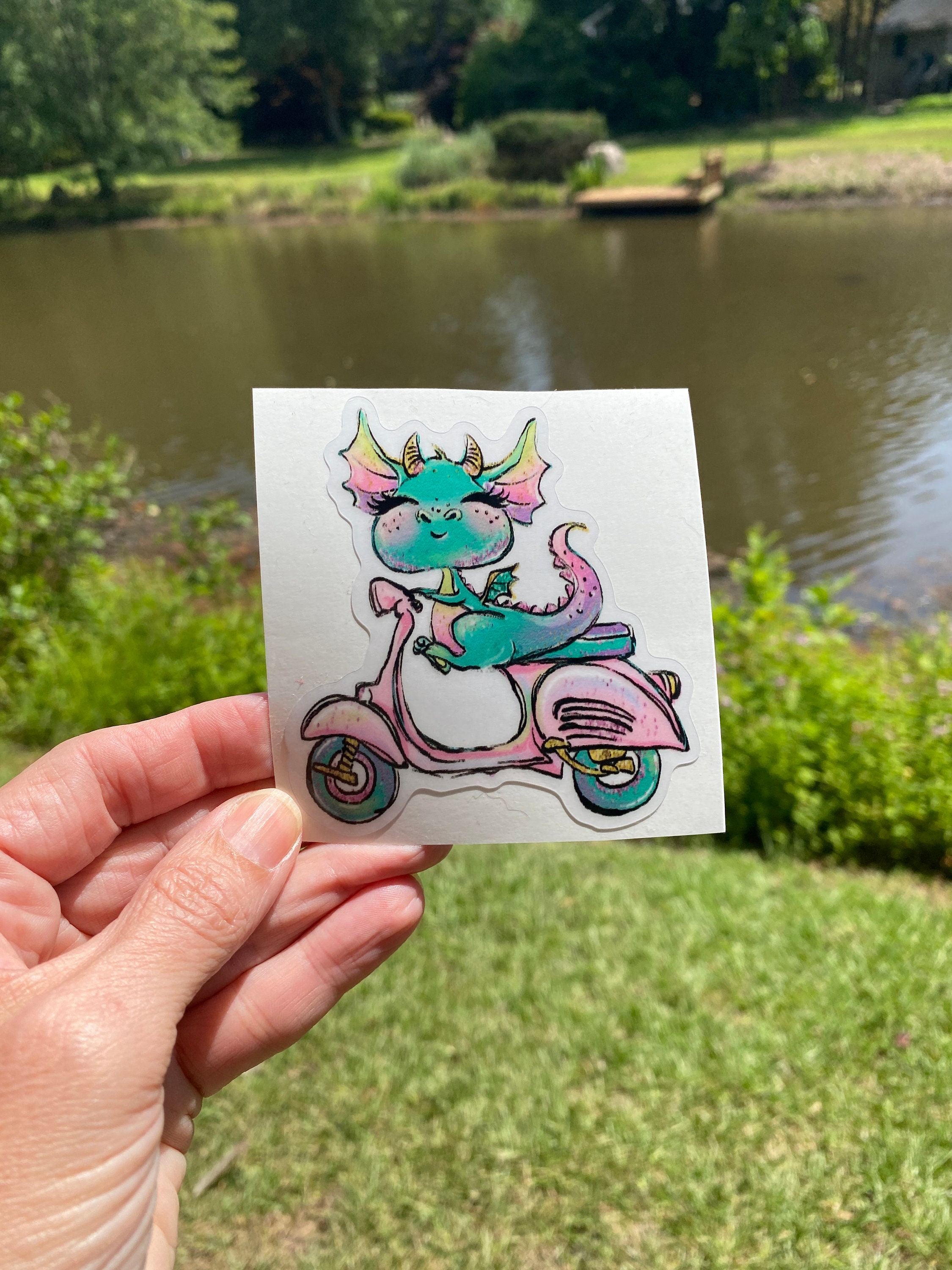 Dragon Stickers For Scooters