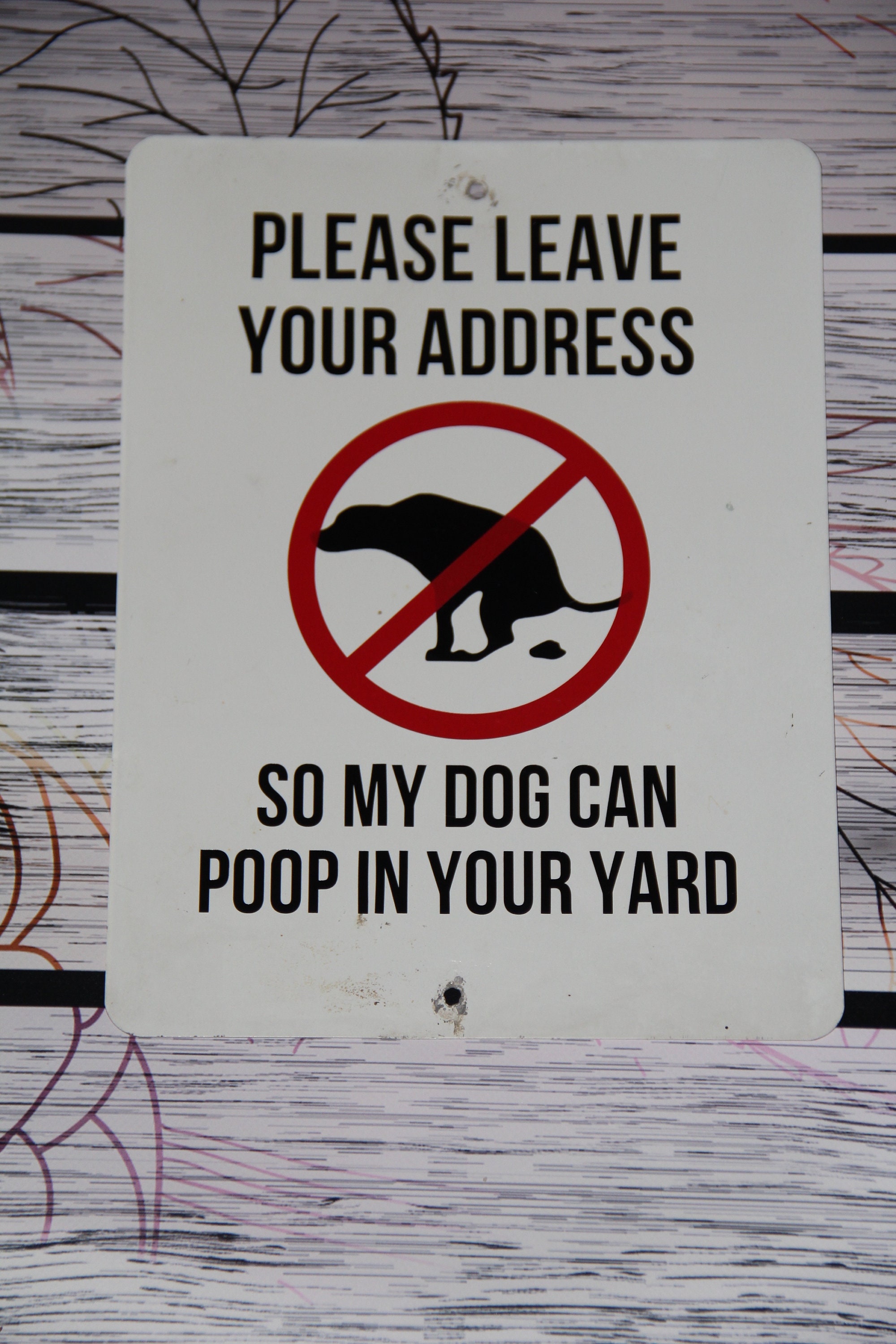No Dog Poop Yard Sign SVG File Only for Print and Cut or Cut Permanent ...