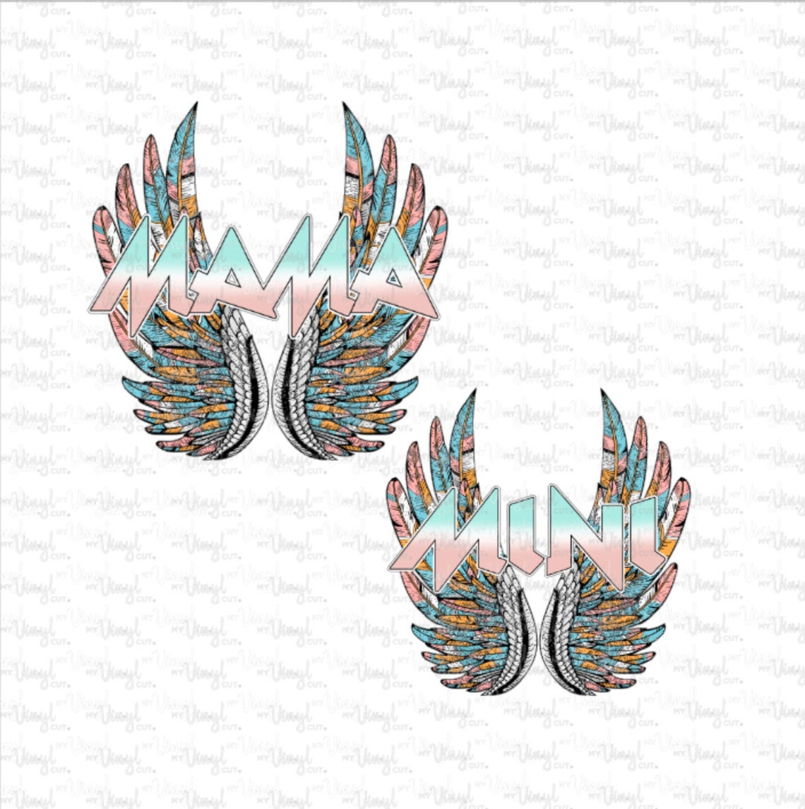 Waterslide Decal set 4 and 3 Inches Tall Inkjet Printed - Etsy