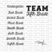 Digital File Team Fifth Grade Back to School Design - Etsy