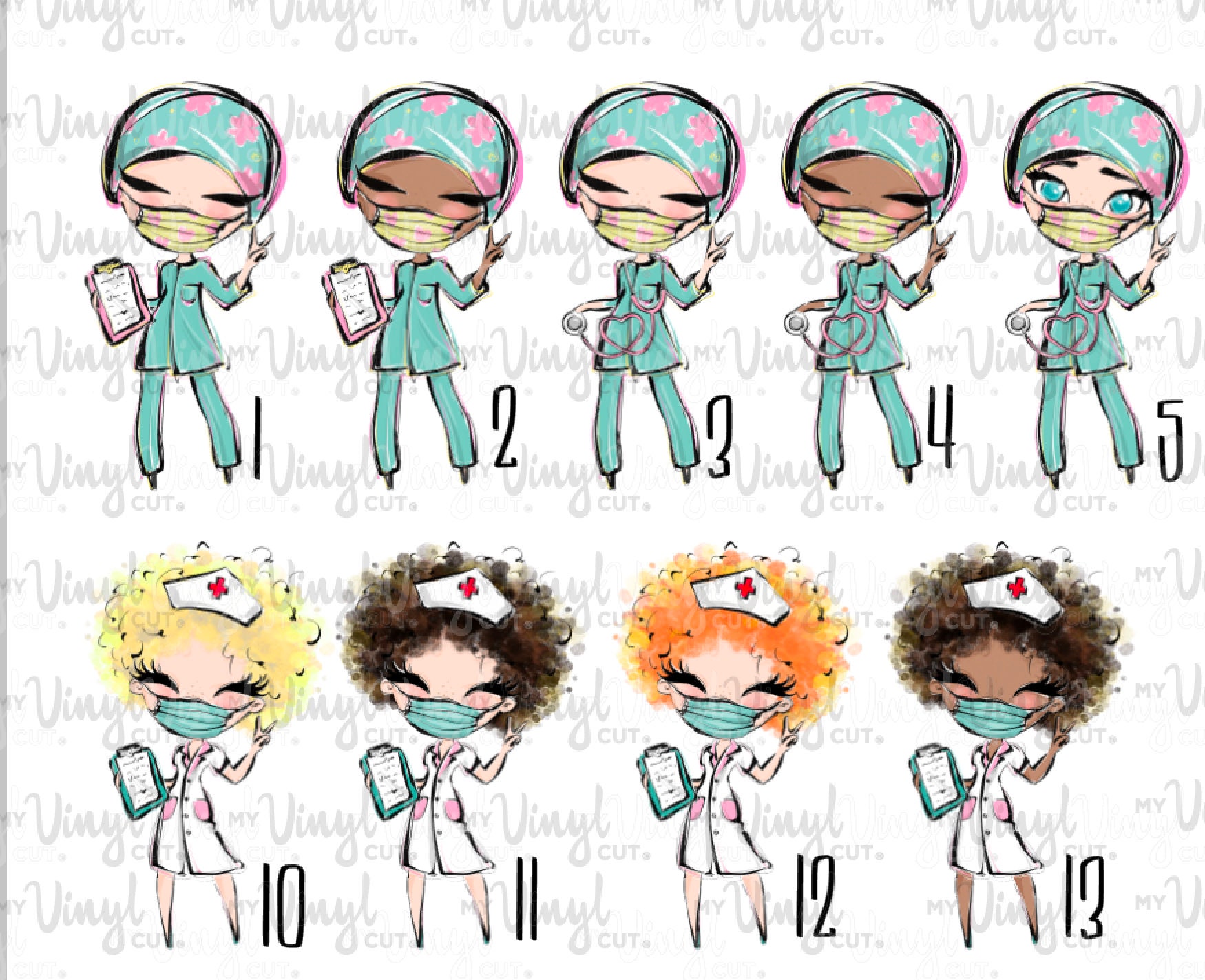 Sublimation Transfer Medic Nurse Doctor Healthcare Worker - Etsy