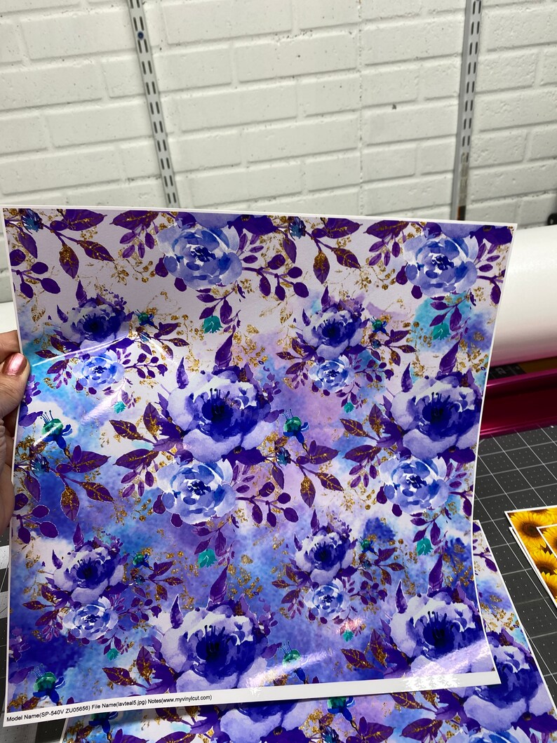 CLEARANCE Printed STATIC CLING Non Adhesive Vinyl Sheets for - Etsy