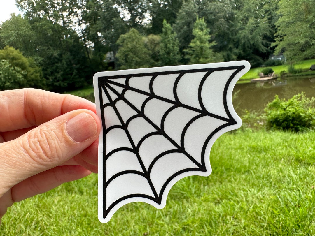 Spider Webs | 74D | Vinyl Sticker | Waterproof | Permanent Removable ...