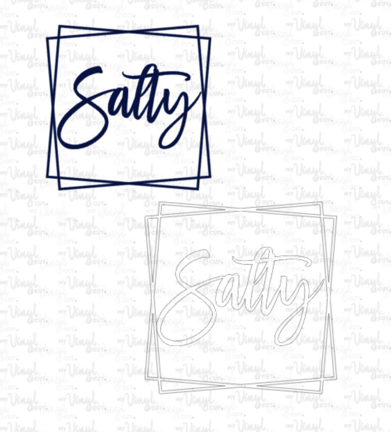 Digital File Salty Gold Shimmer Color With a Double Square - Etsy