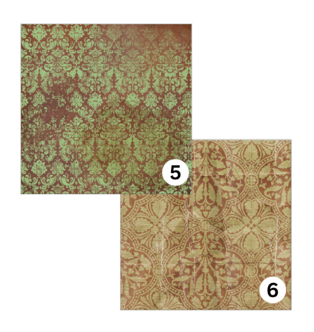 Printed Vinyl and HTV Funky Vintage Papers Patterns Heat - Etsy