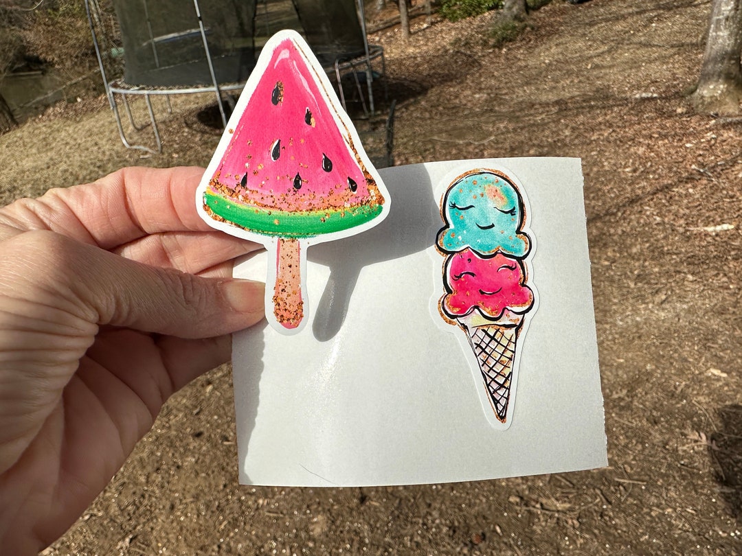 Watermelon Pop | 63G | Vinyl Sticker Waterproof | Window Cling ...