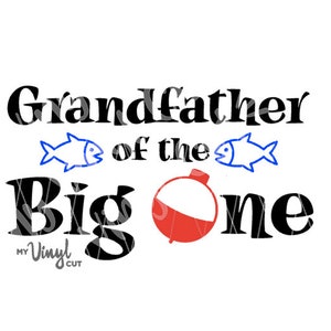Digital File the Big One SVG Fishing Theme First Birthday Design ...