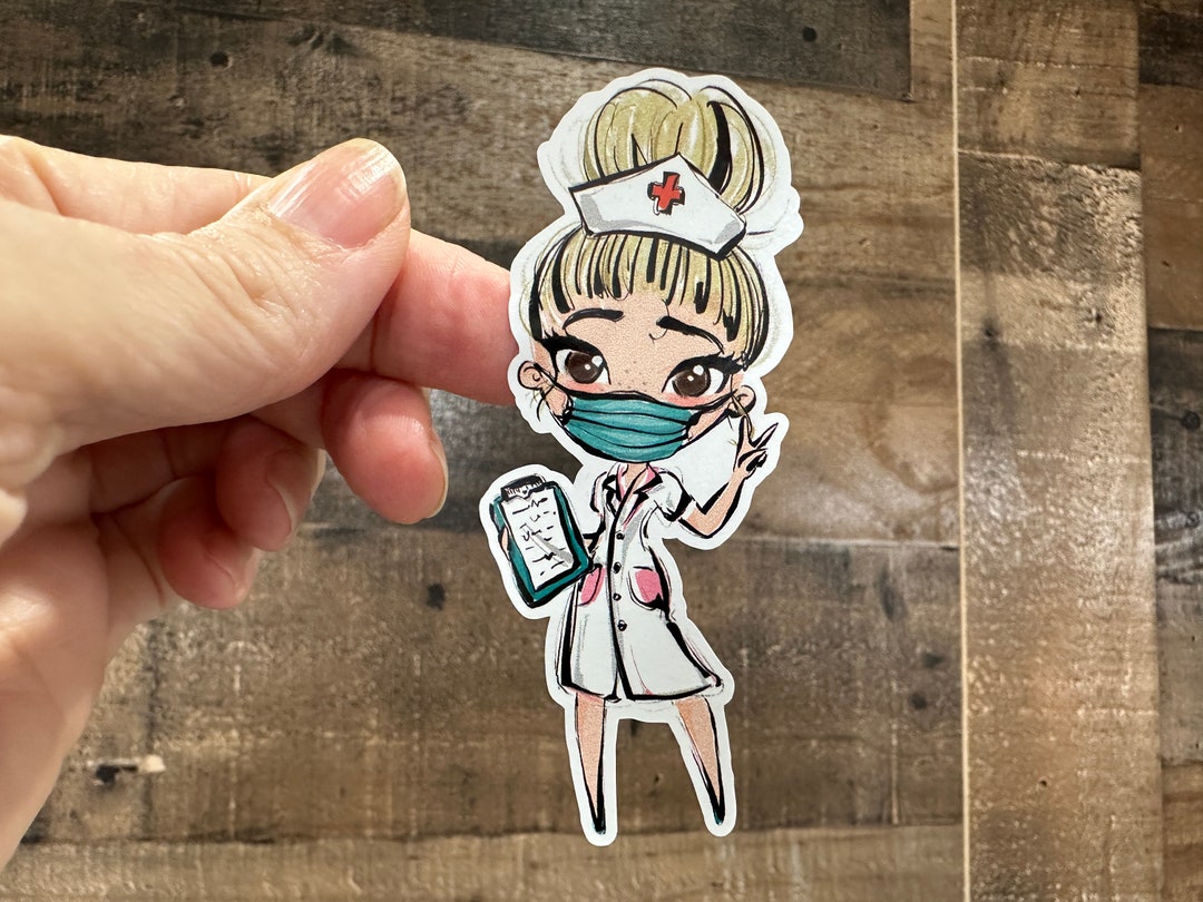 Sticker 22B Healthcare Worker Doctor Nurse Medic Surgeon Sticker ...