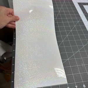 Holographic Snow Laminating Sheets 6 X 12, 8 X 11, 8 1/2 X 11, or 12 X ...