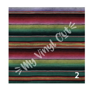 Serape HTV Heat Transfer Printed Vinyl Pattern 12 X 12 Inch Sheet for ...