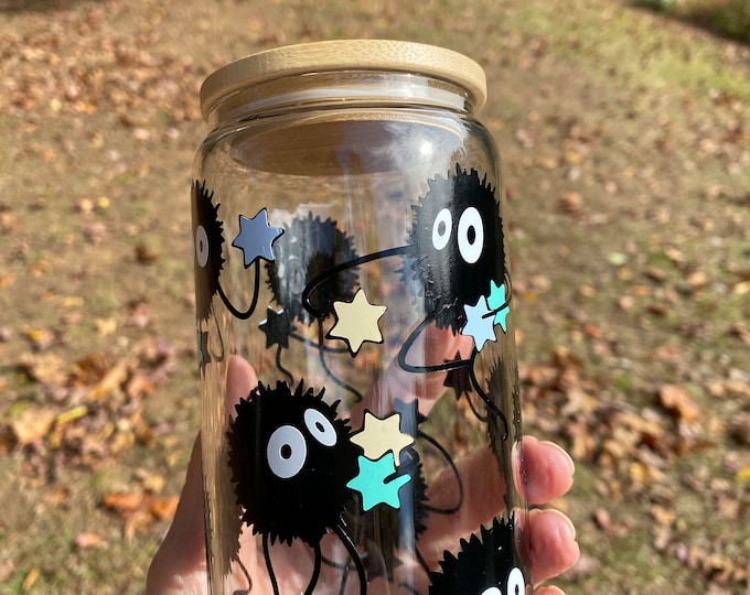 Soot Sprite in a Bottle Dust Bunnies Miyazaki Lover Cute - Etsy