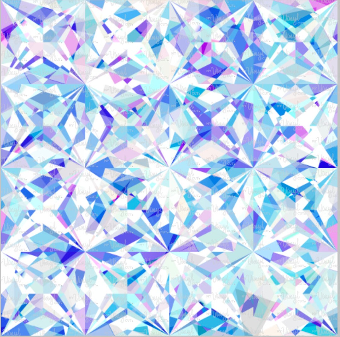 Colorful Diamond Pattern Printed Heat Transfer Vinyl HTV for T Shirts ...