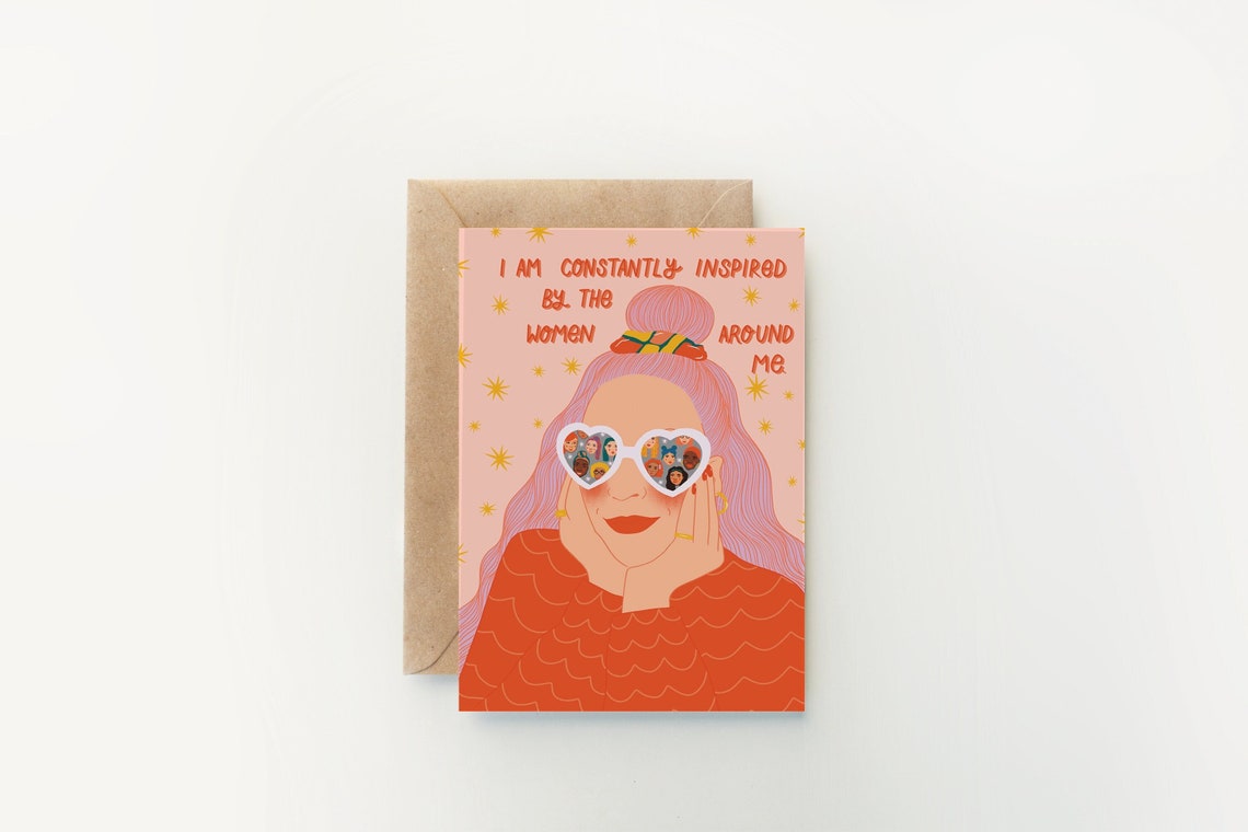 Inspiring Women | Greeting Card - Etsy