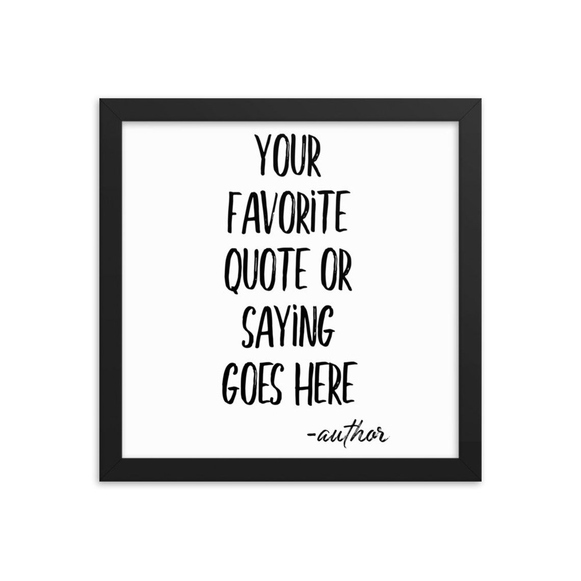 Custom Quote Print / Custom Wall Art / Custom Print / Custom Quote ...