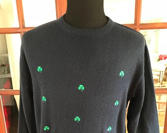 Vintage 1990's Irish Sweater Authentic Made in Ireland | Etsy