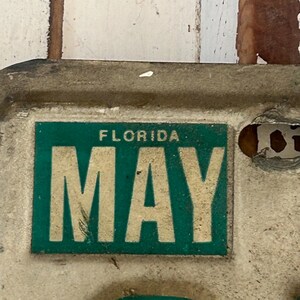 Vintage 1990's Florida License Plate QMR07R - Etsy