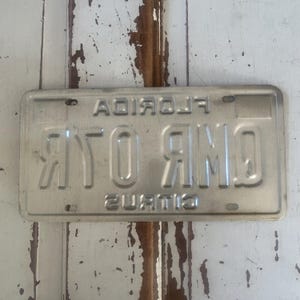 Vintage 1990's Florida License Plate QMR07R - Etsy