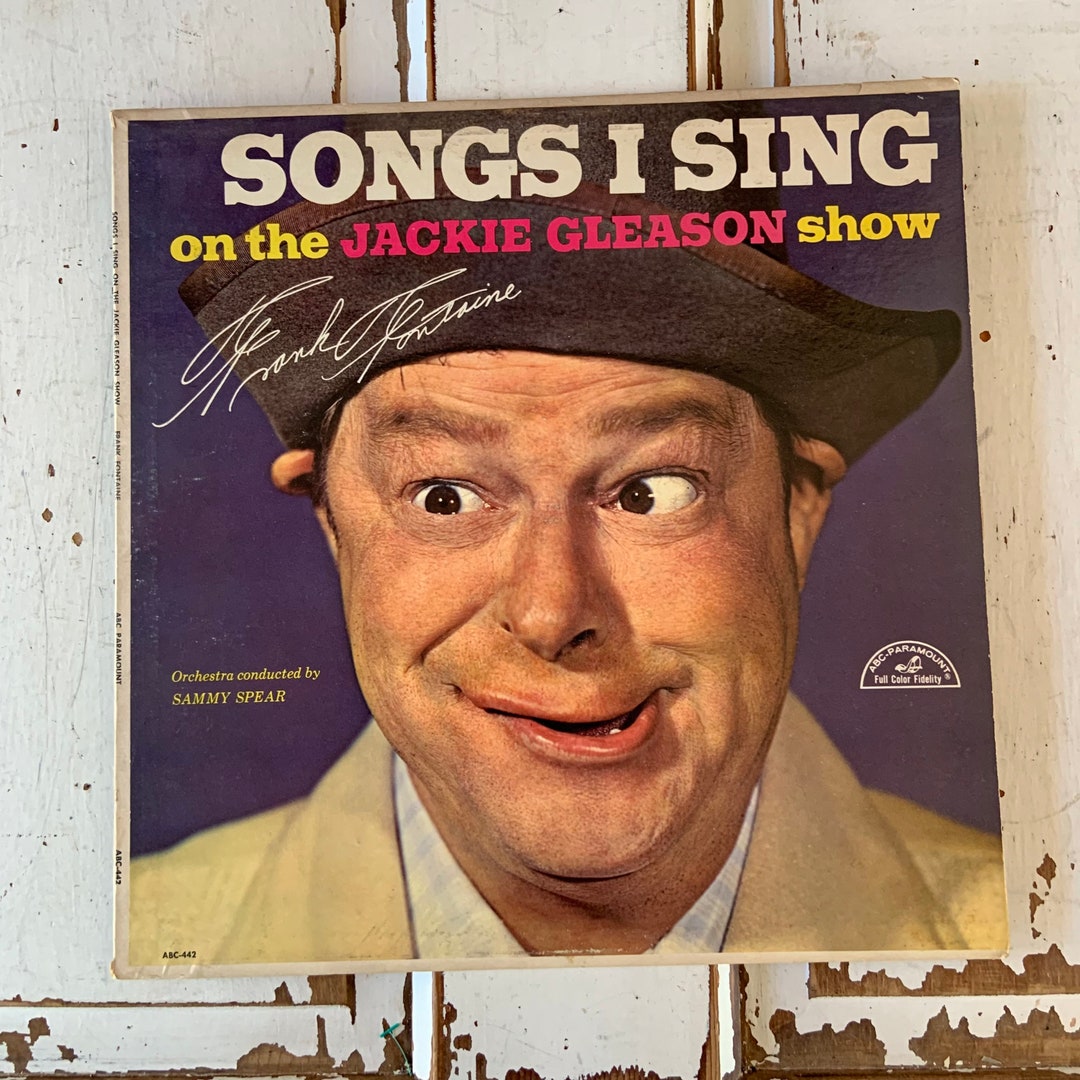 Vintage 1963 Frank Fontaine Songs I Sing on the Jackie Gleason Show ...
