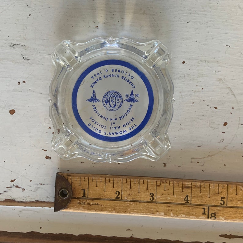 Vintage 1956 Seton Hall University Ash Tray - Etsy