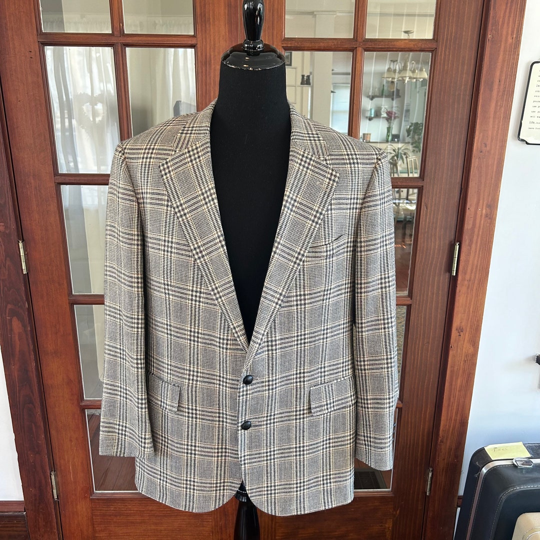 Vintage 1970s Metropolis Italian Sport Coat Blazer Jacket - Etsy