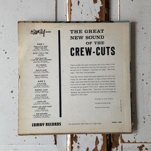 Vintage Album the Crew Cuts Lp-the Great New Sound of 1963 - Etsy