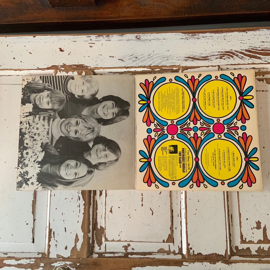 Vintage 1972 the Partridge Family Shopping Bag Vinyl Album - Etsy