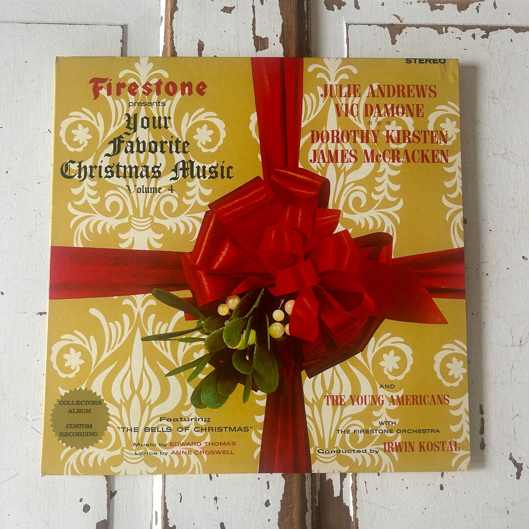 Vintage 1960s Firestone Your Favorite Christmas Carols Volume 4 Vinyl ...