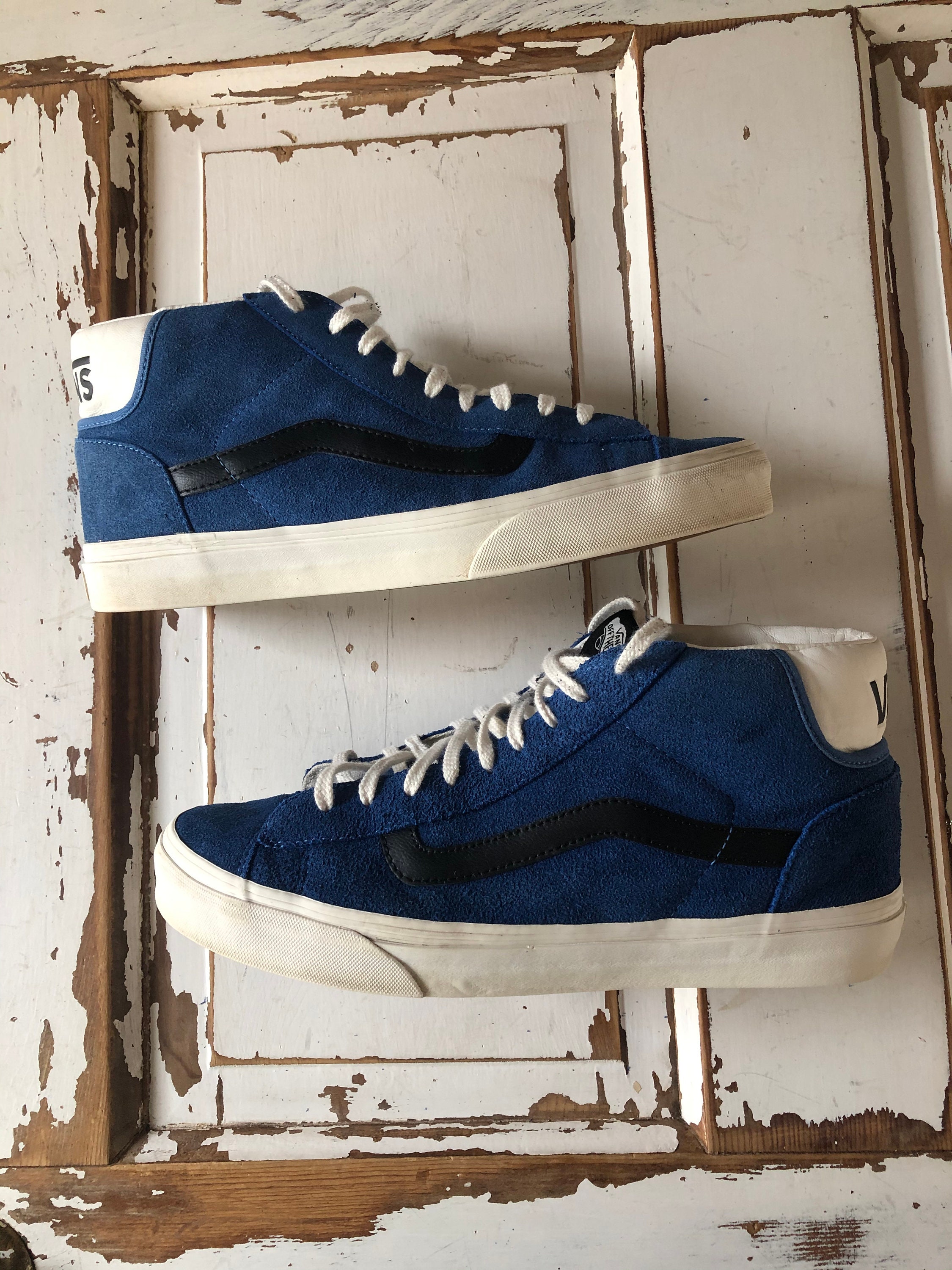 Vintage 1990’s Vans High Top Sneakers - Etsy