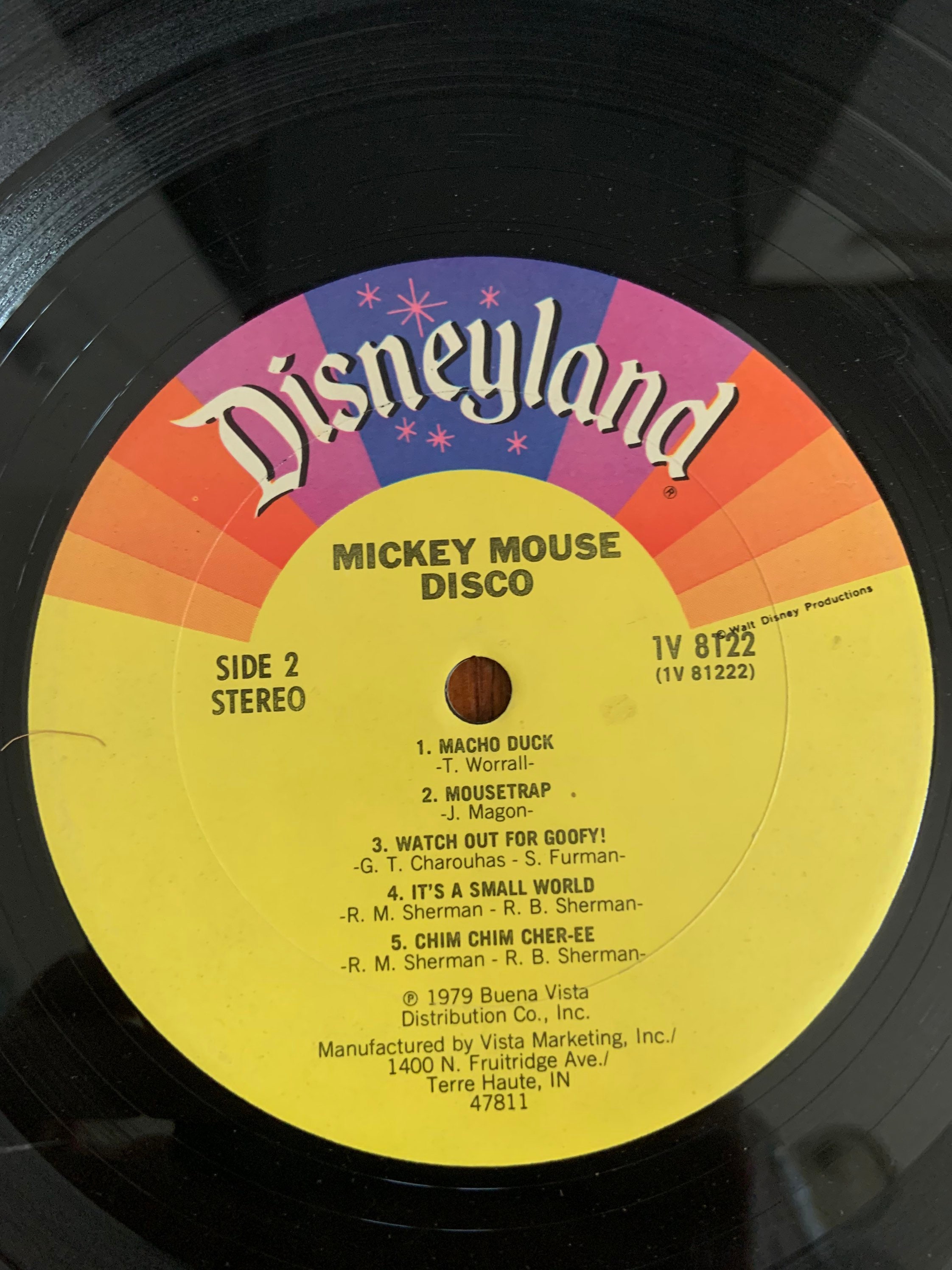 Vintage 1979 Disney Mickey Mouse Disco Vinyl Album | Etsy