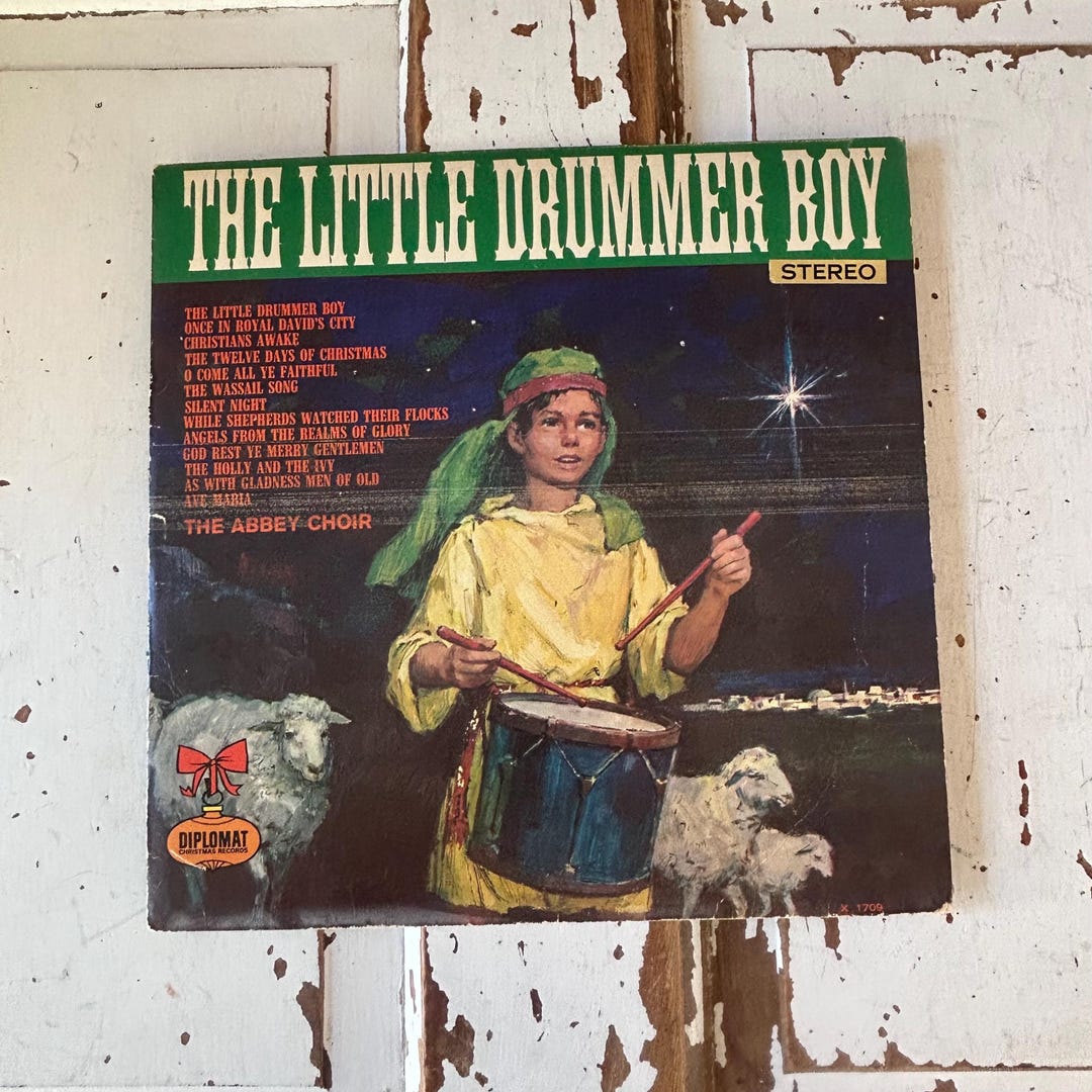 The Abbey Choir – the Little Drummer Boy 1966 Diplomat Records Vinyl LP ...