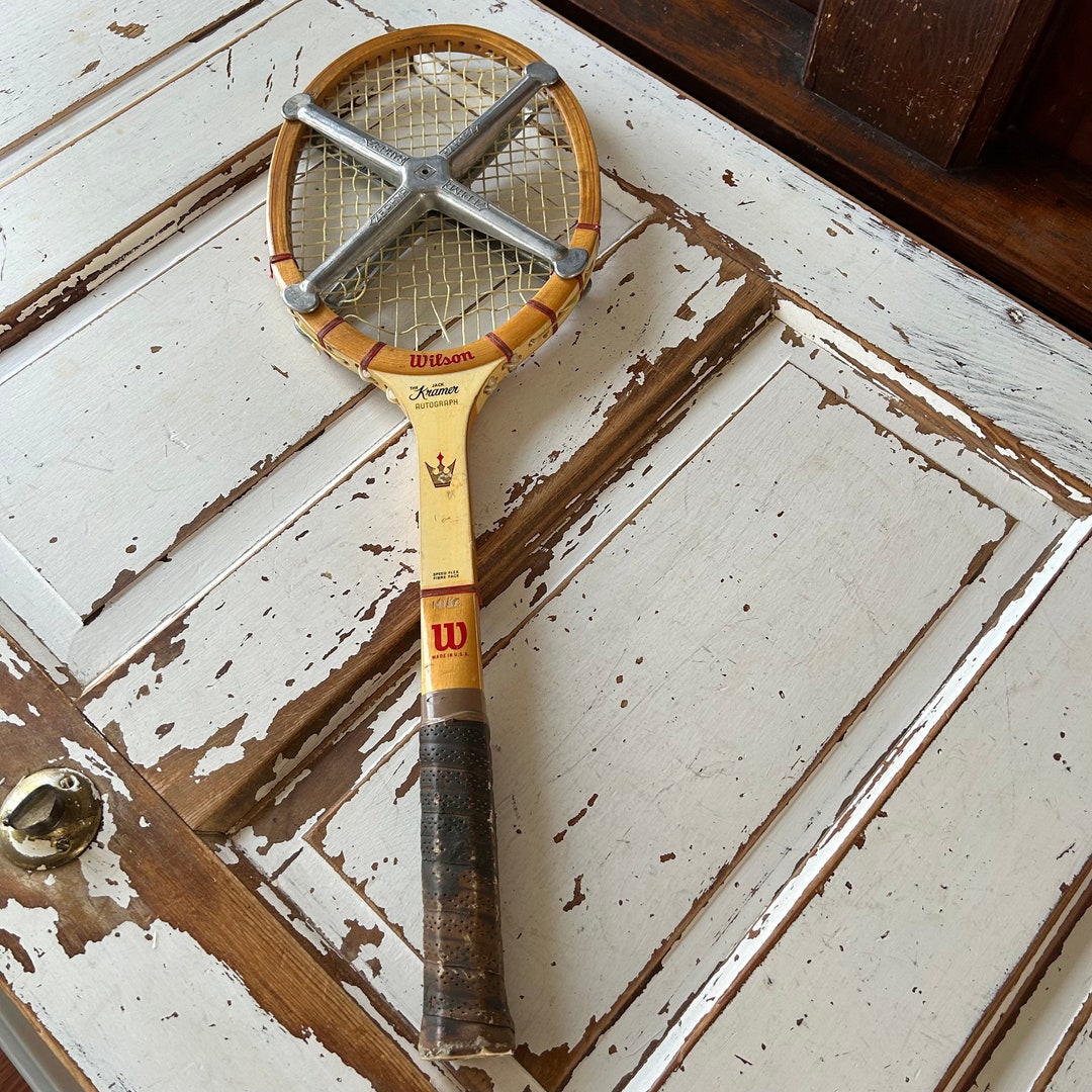 Vintage the Jack Kramer Autograph Wooden Wilson Tennis Racket - Etsy