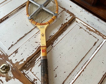 Vintage Jack Kramer Autograph Tennis Racket With Original Head Cover - Etsy