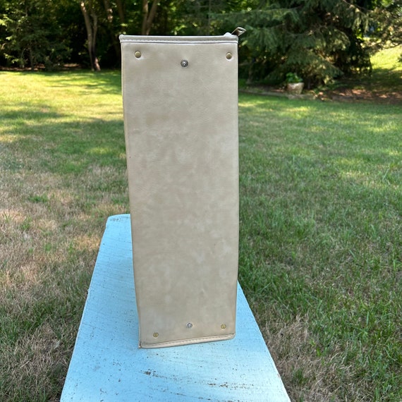 Vintage 1970’s Vinyl Foldable Retro Suitcase - Gem