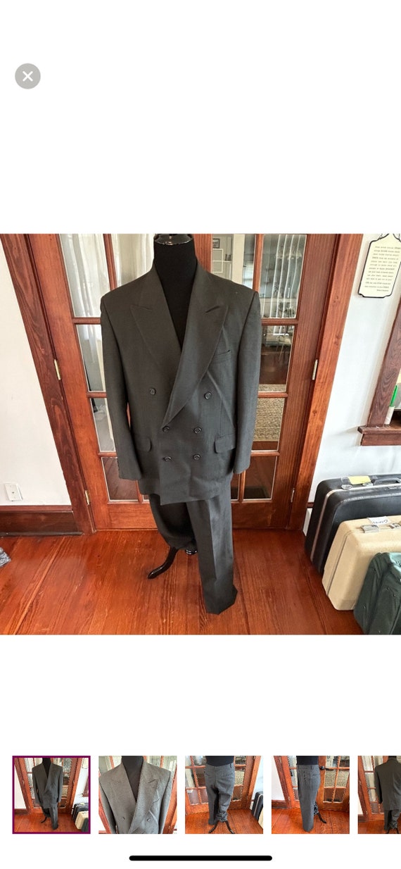 suit vintage vintage double - Gem