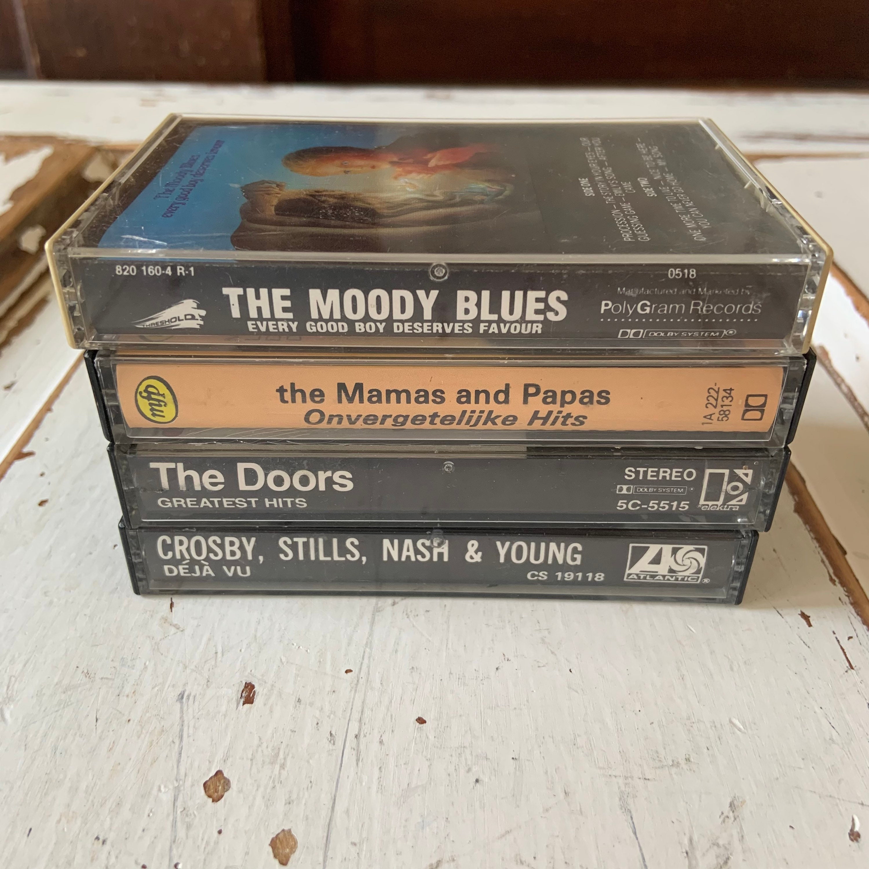 Set of 4 vintage 1980 cassettes | Etsy