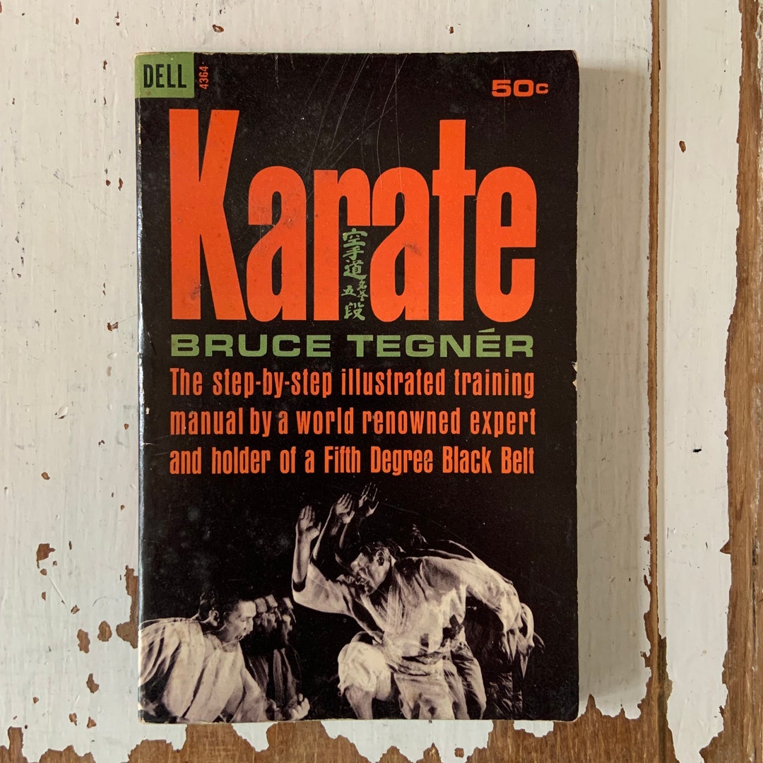 Vintage Fighting Martial Arts Karate Book by Bruce Tegner - Etsy