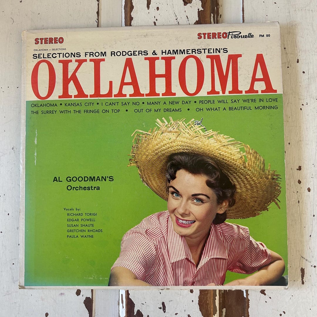 Al Goodman Rodgers & Hammerstein's Oklahoma Vinyl LP Diplomat Records ...