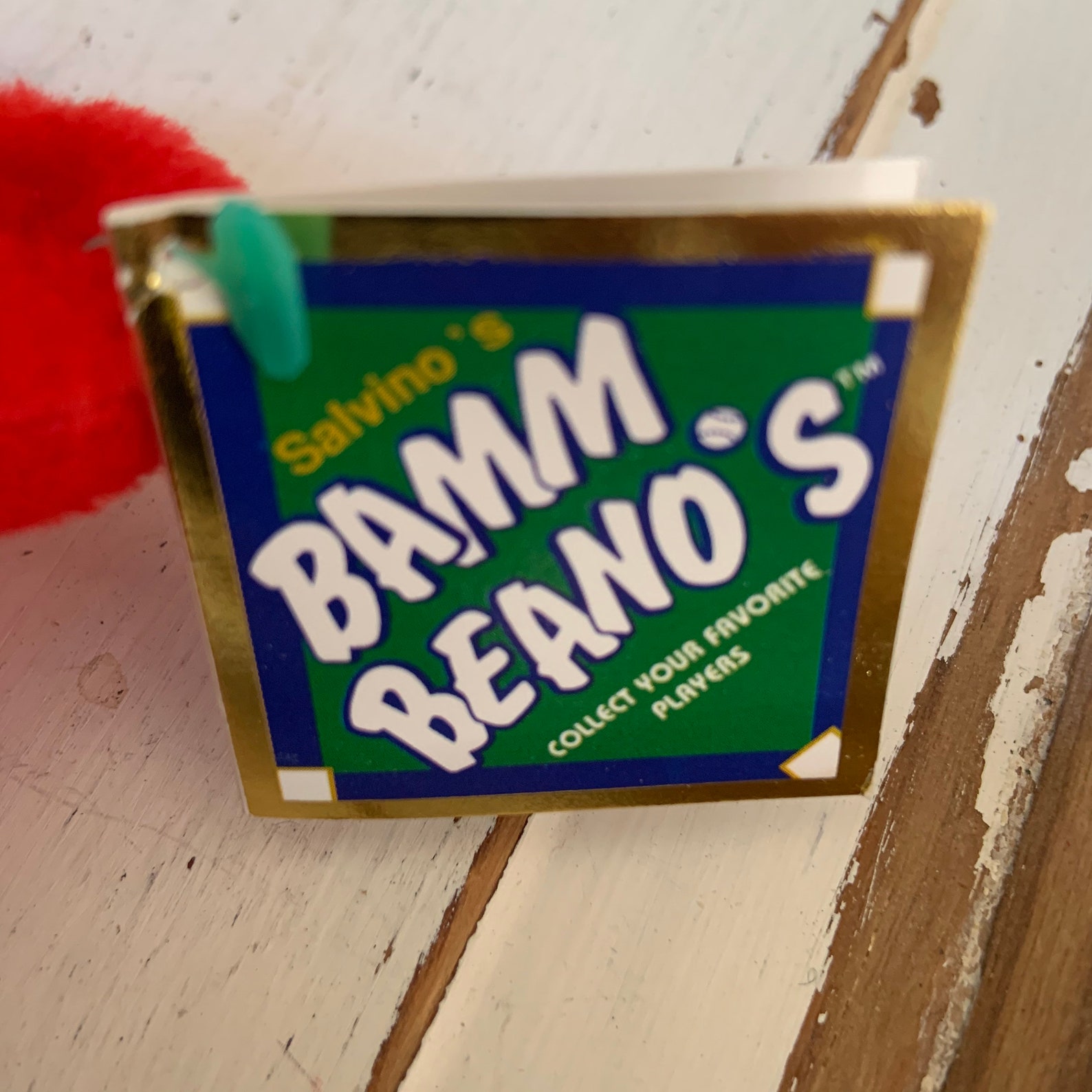 Vintage 1998 Salvinos Bam Beanos Sammy Sosa Red Teddy Bear - Etsy