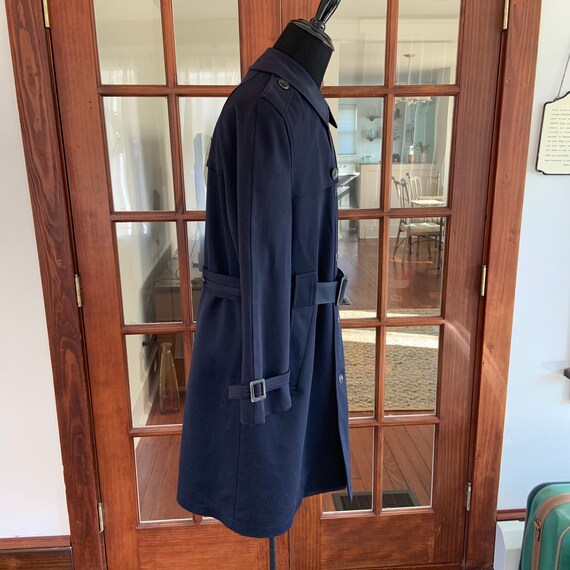 Vintage 1970’s Harbor Master Men’s Trench Coat Rain C… - Gem