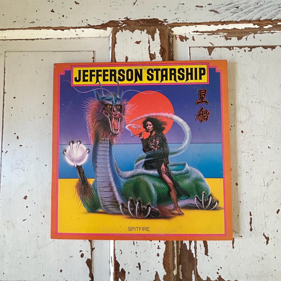 Vintage 1976 Jefferson Starship "spitfire" LP Vinyl Album Record - Etsy