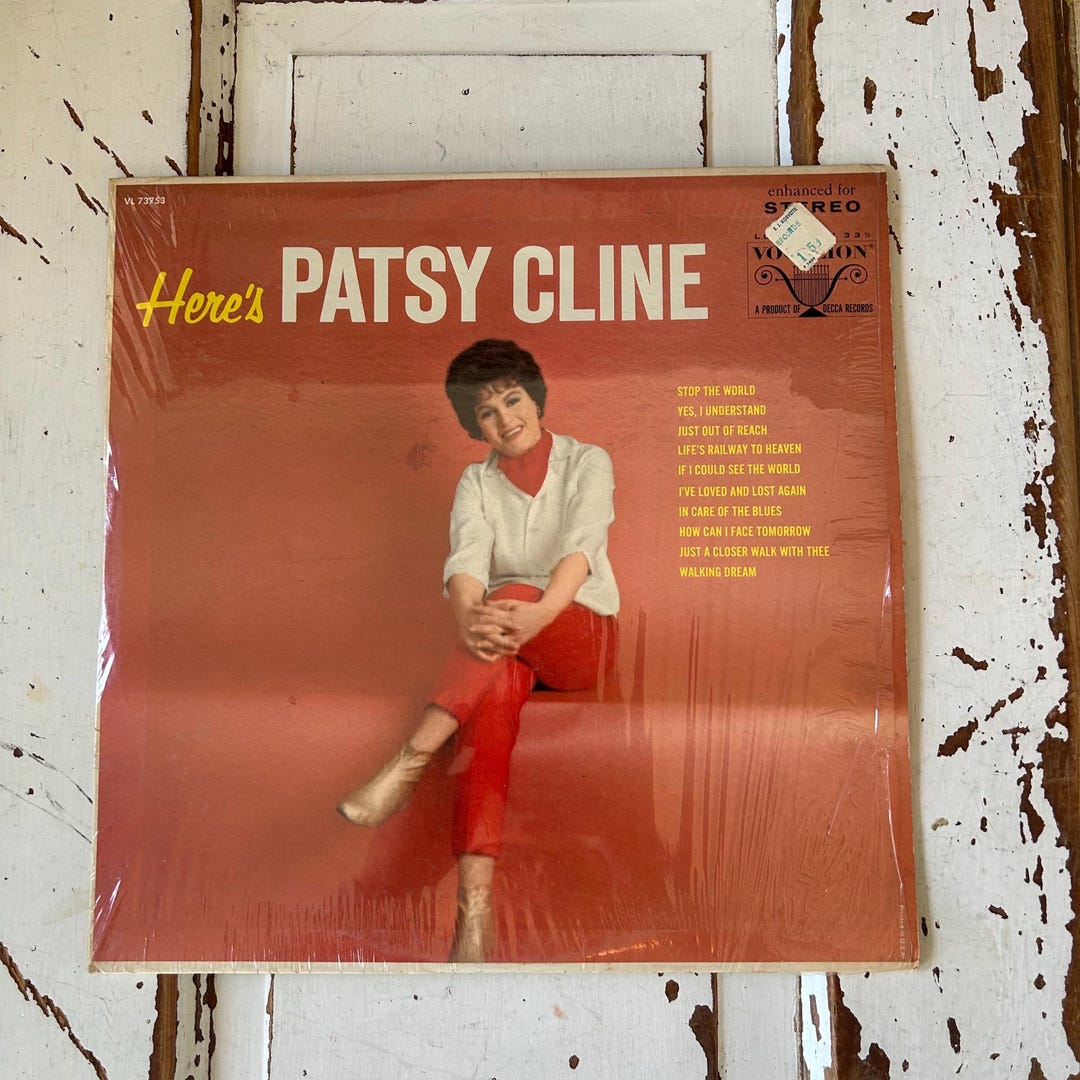 PATSY CLINE Here's Patsy Cline 1965 Vinyl Vintage Album - Etsy
