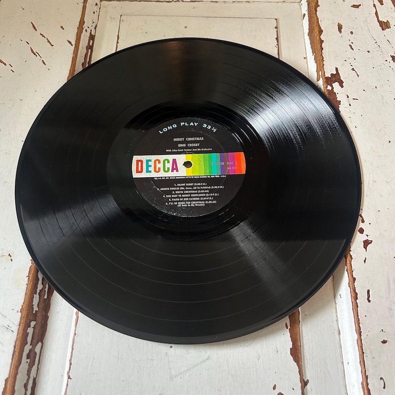Christmas Vinyl Bing Crosby - Etsy